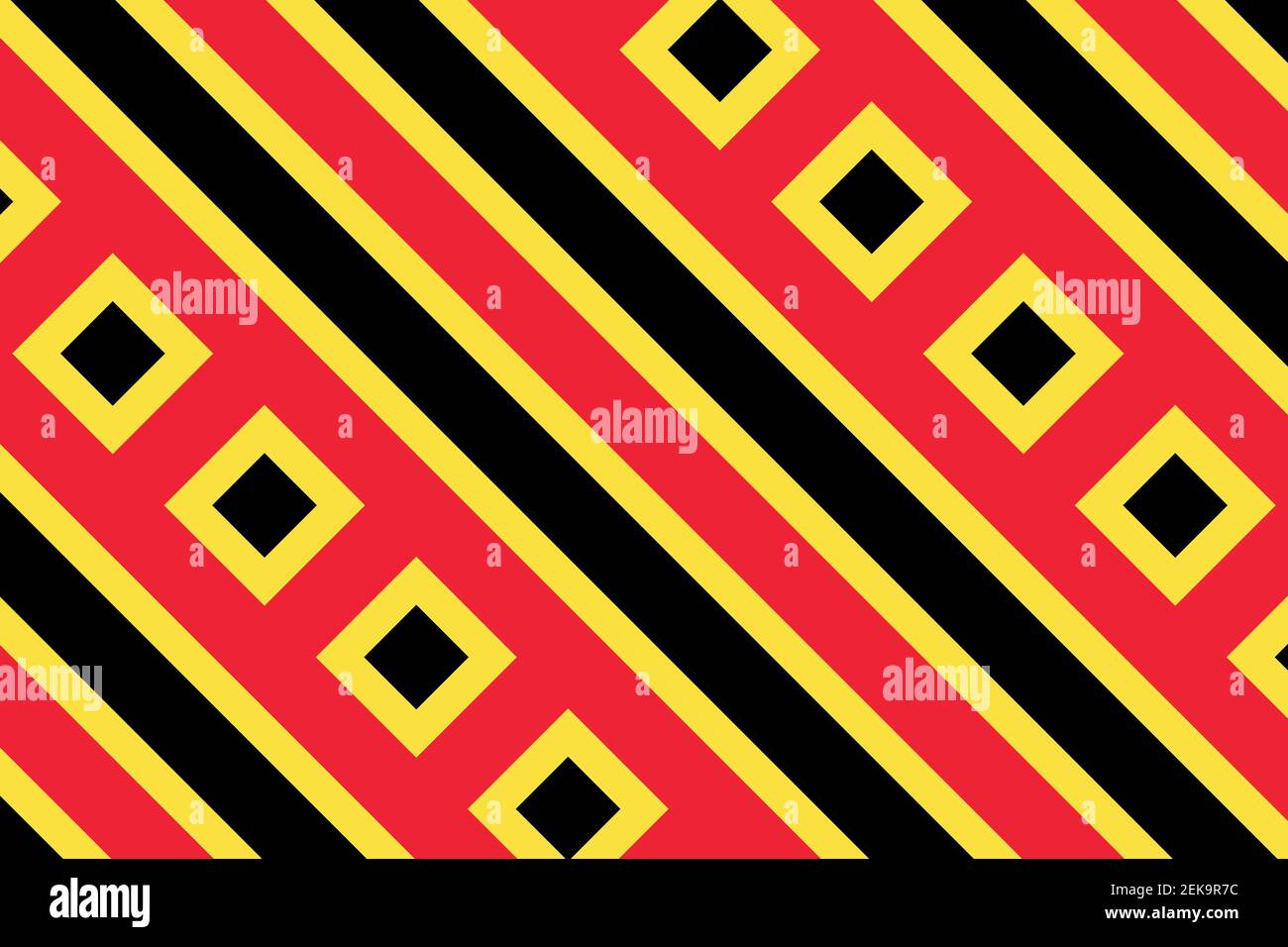 Simple geometric pattern in the colors of the national flag of Belgium ...