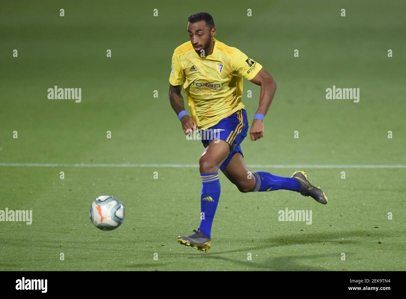 Carlos Akapo of Cadiz CF (Photo by pressinphoto/Sipa USA Stock Photo ...