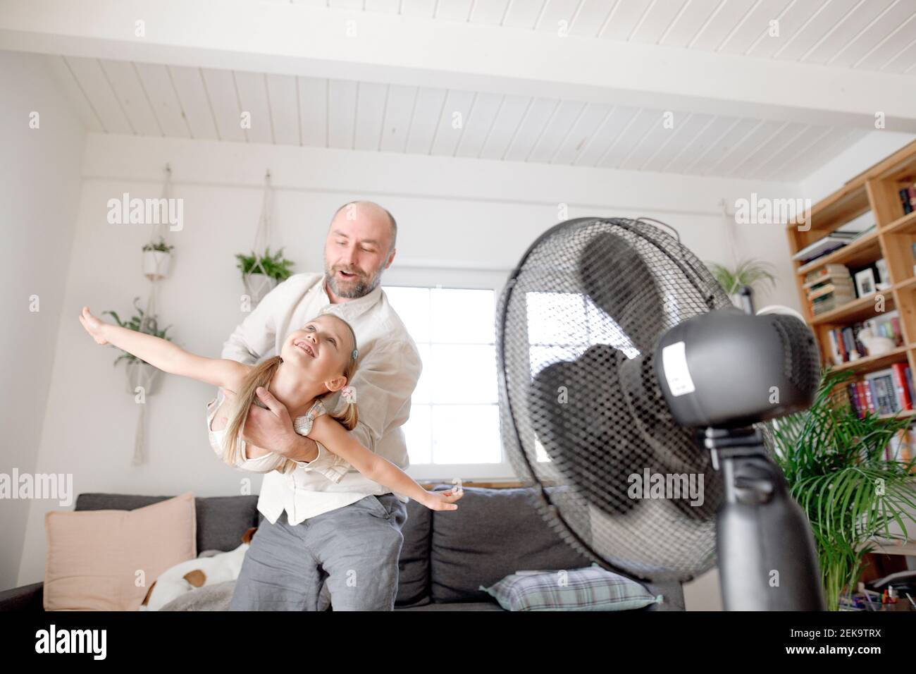 Child imitating parent hi-res stock photography and images - Alamy