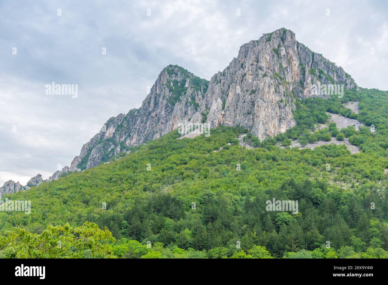 Peaks of Vrachanski balkan mountain range in Bulgaria Stock Photo - Alamy