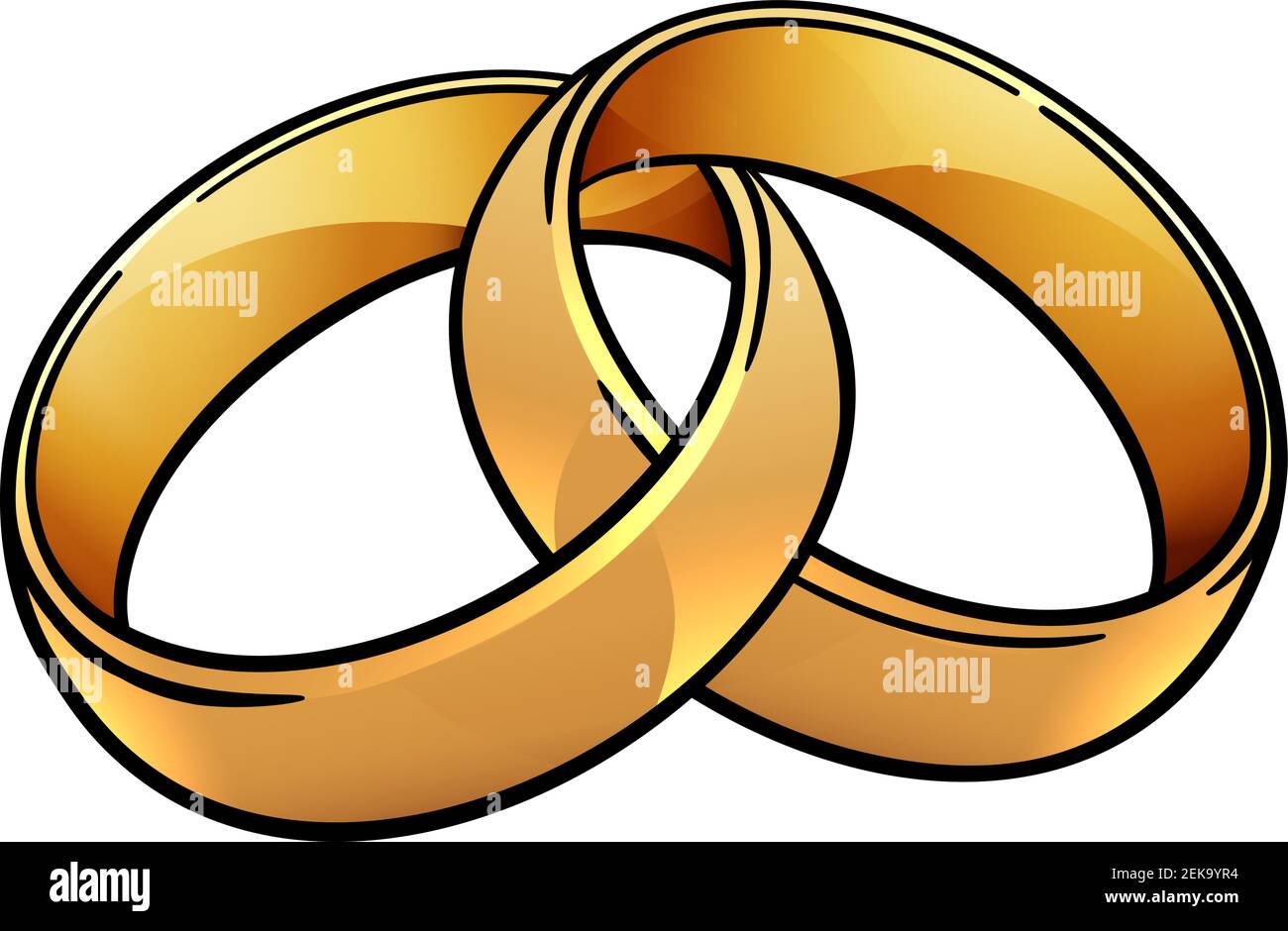 Wedding Ring Bands Vintage Illustration Stock Vector Image & Art - Alamy