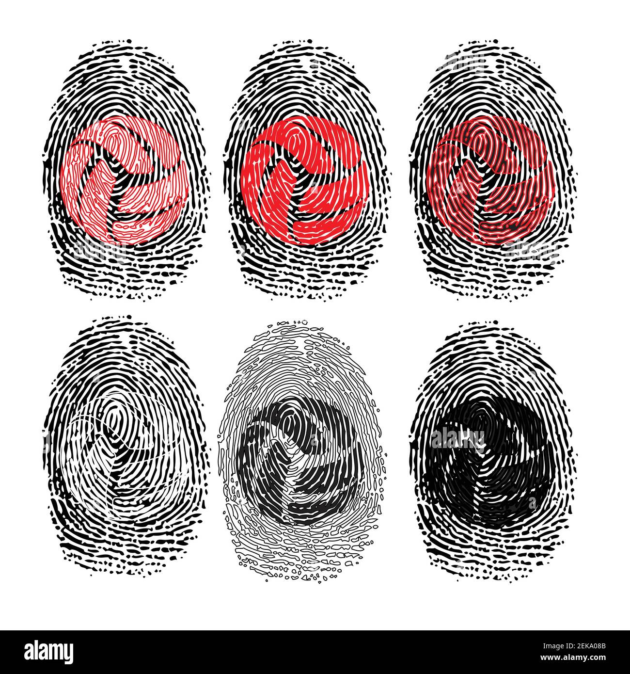 Dna fingerprint different hi-res stock photography and images - Alamy