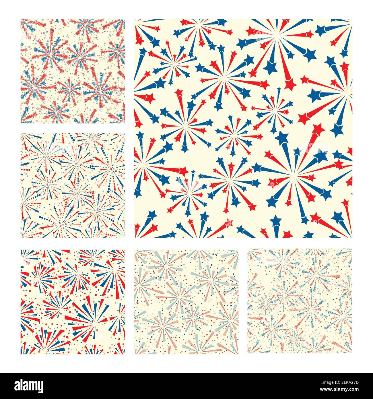 Fireworks seamless backgrounds Stock Vector Image & Art - Alamy