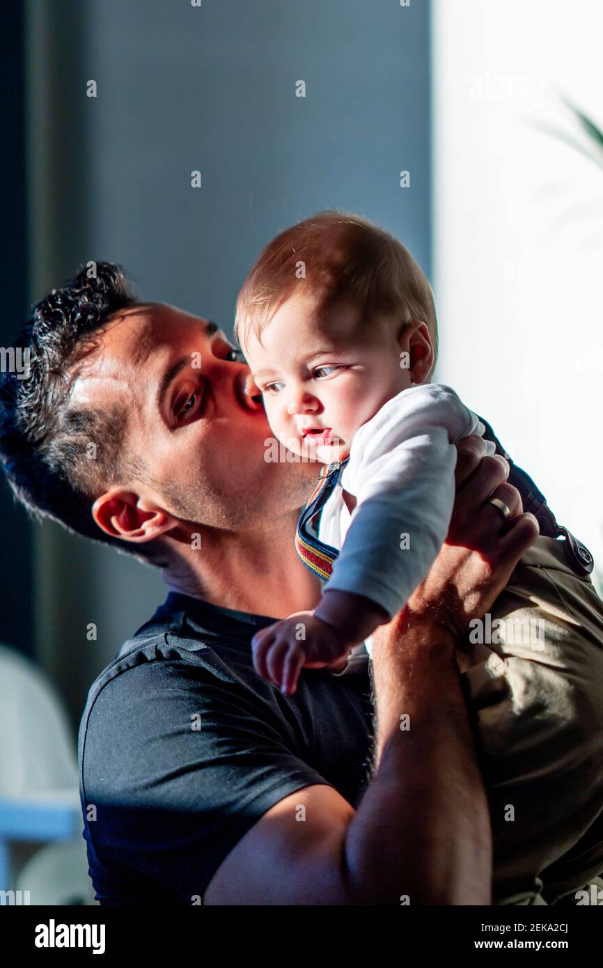 Kissing men boys hi-res stock photography and images - Alamy
