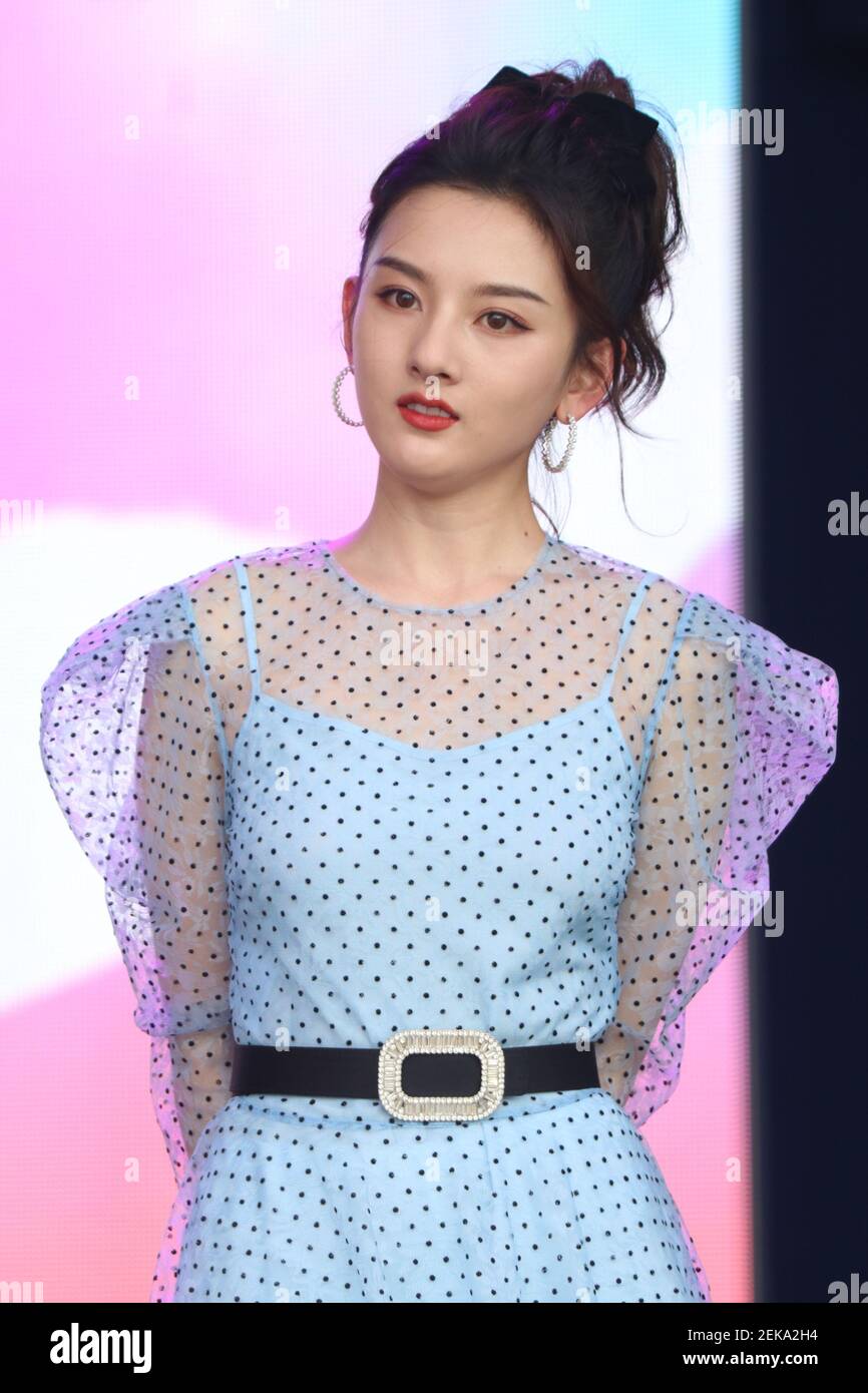 Chinese actress Song Zu'er, also known as Lareina Song, attends a ...