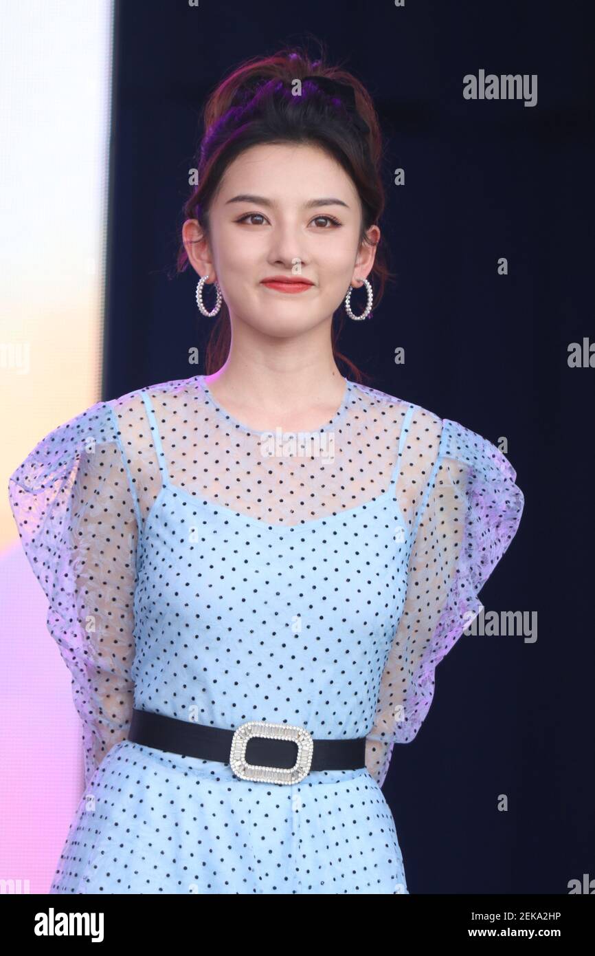 Chinese actress Song Zu'er, also known as Lareina Song, attends a ...