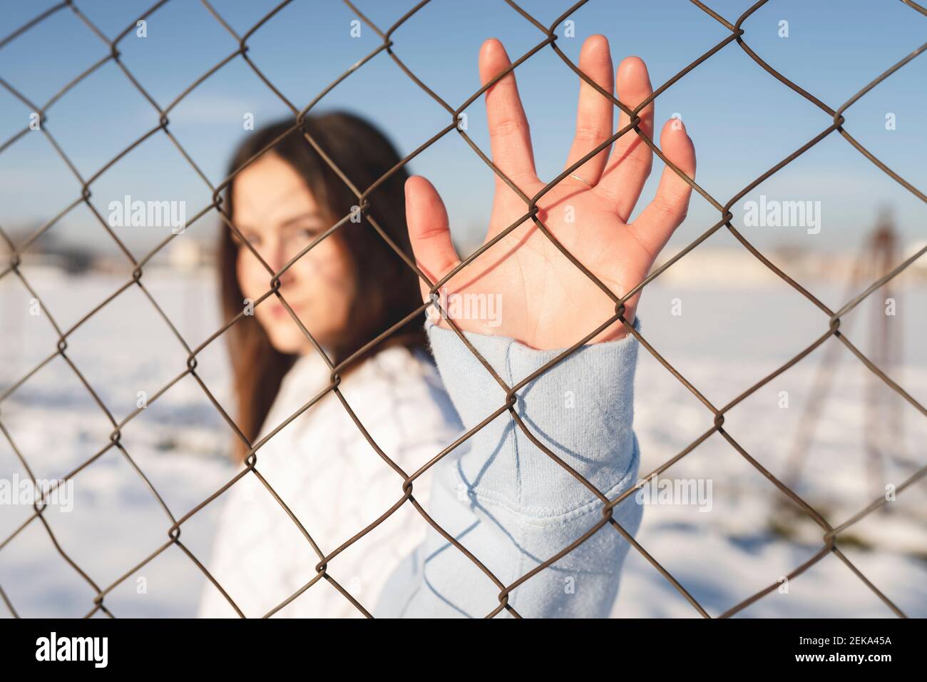 Stretching toward hi-res stock photography and images - Alamy