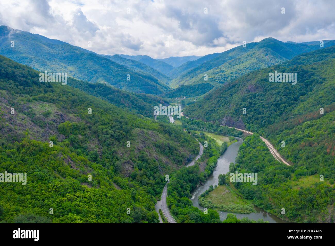 Gorge of Iskar river in Bulgaria Stock Photo - Alamy