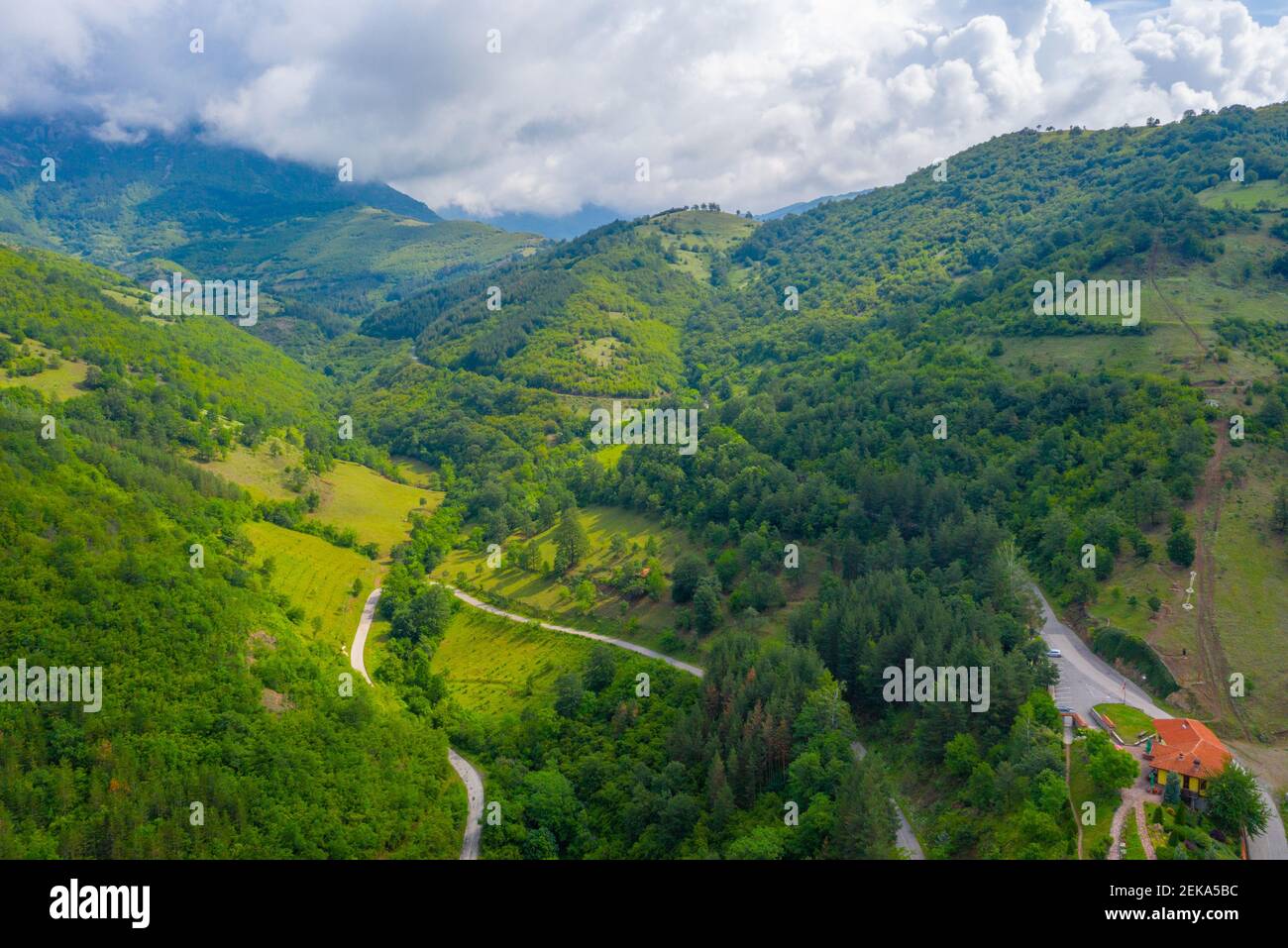 Gorge of Iskar river in Bulgaria Stock Photo - Alamy