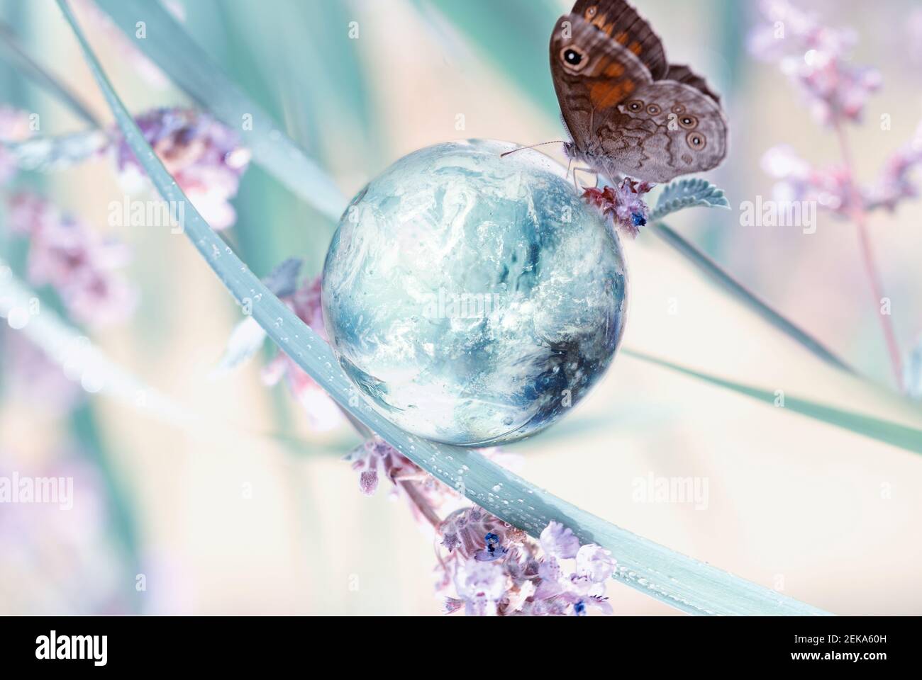 Earth Day concept. Saving environment, save clean planet, ecology ...