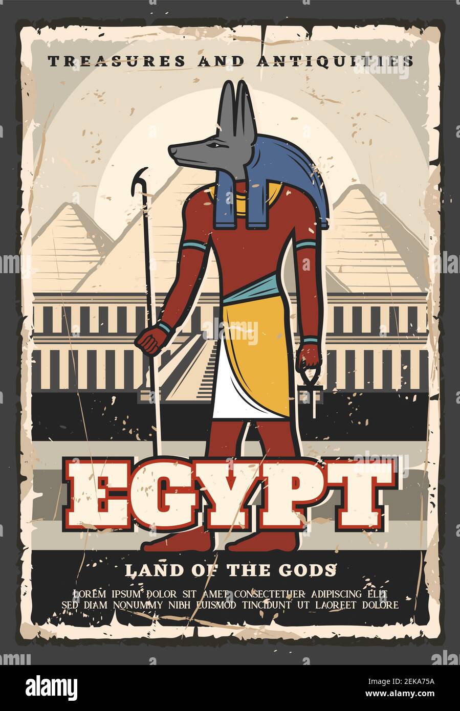 Egyptian museum cairo god Stock Vector Images - Alamy
