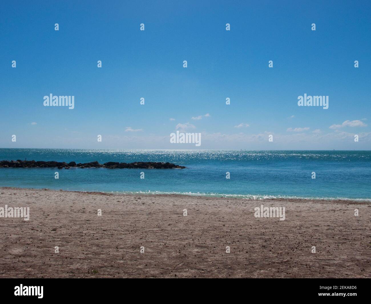Panoramic view of the ocean, Key West, Florida, USA Stock Photo - Alamy