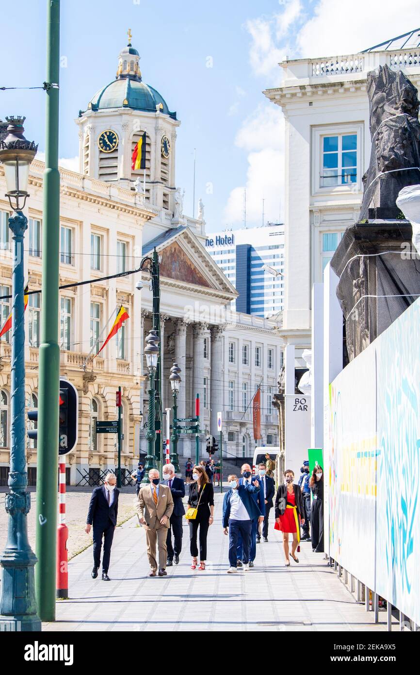 King Philippe, Filip of Belgium attending Te Deum in Brussels, Belgium ...