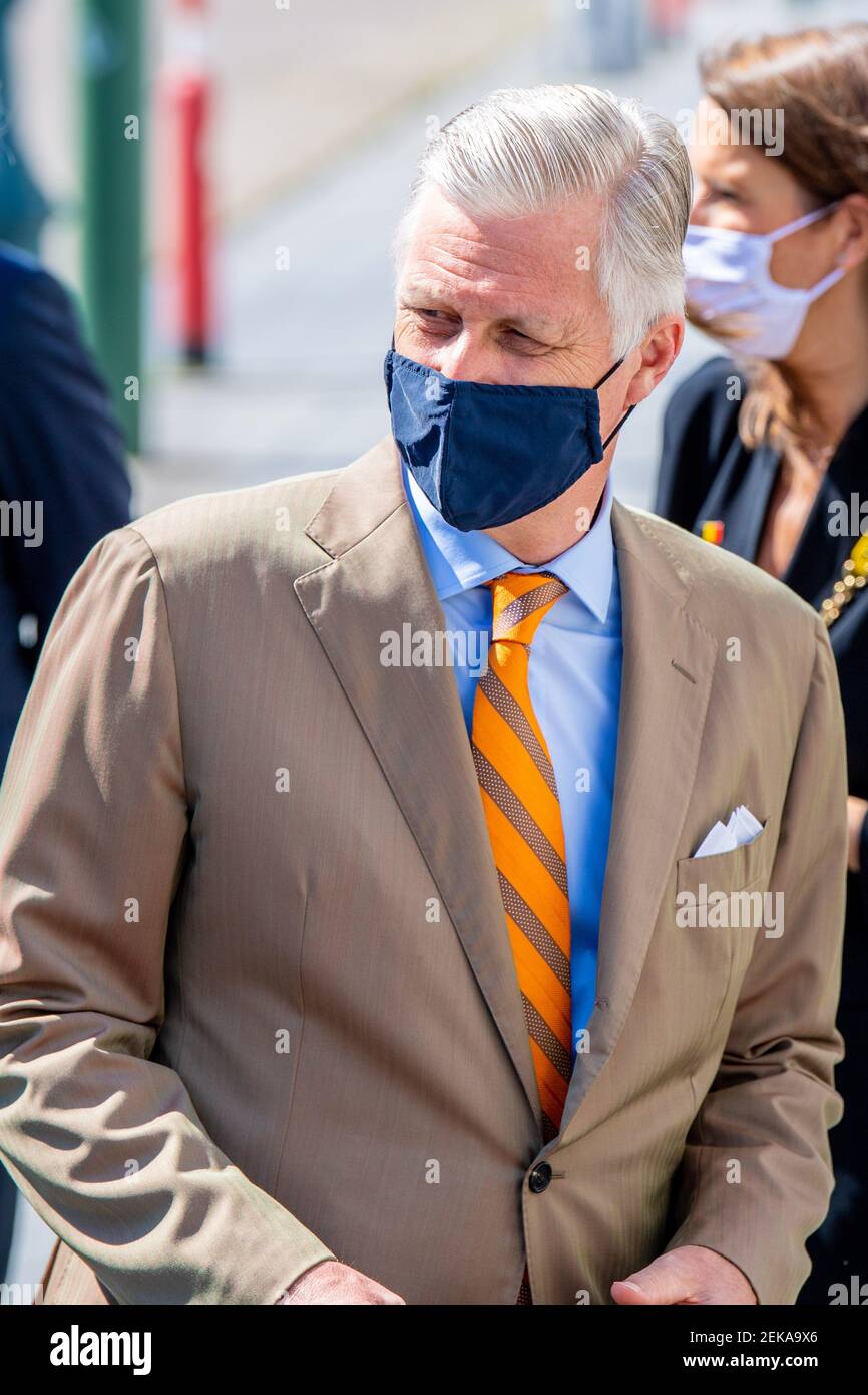 King Philippe, Filip of Belgium attending Te Deum in Brussels, Belgium ...
