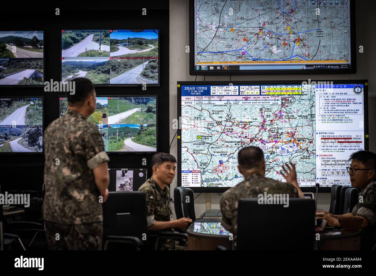 Inje, South Korea - July 17, 2020: ROK (Republic of Korea) Army ...