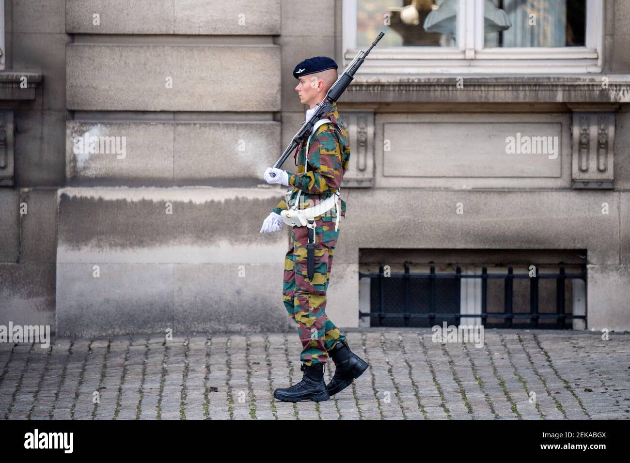 Order of the Guard attending Belgian National Day 2020 in Brussels ...