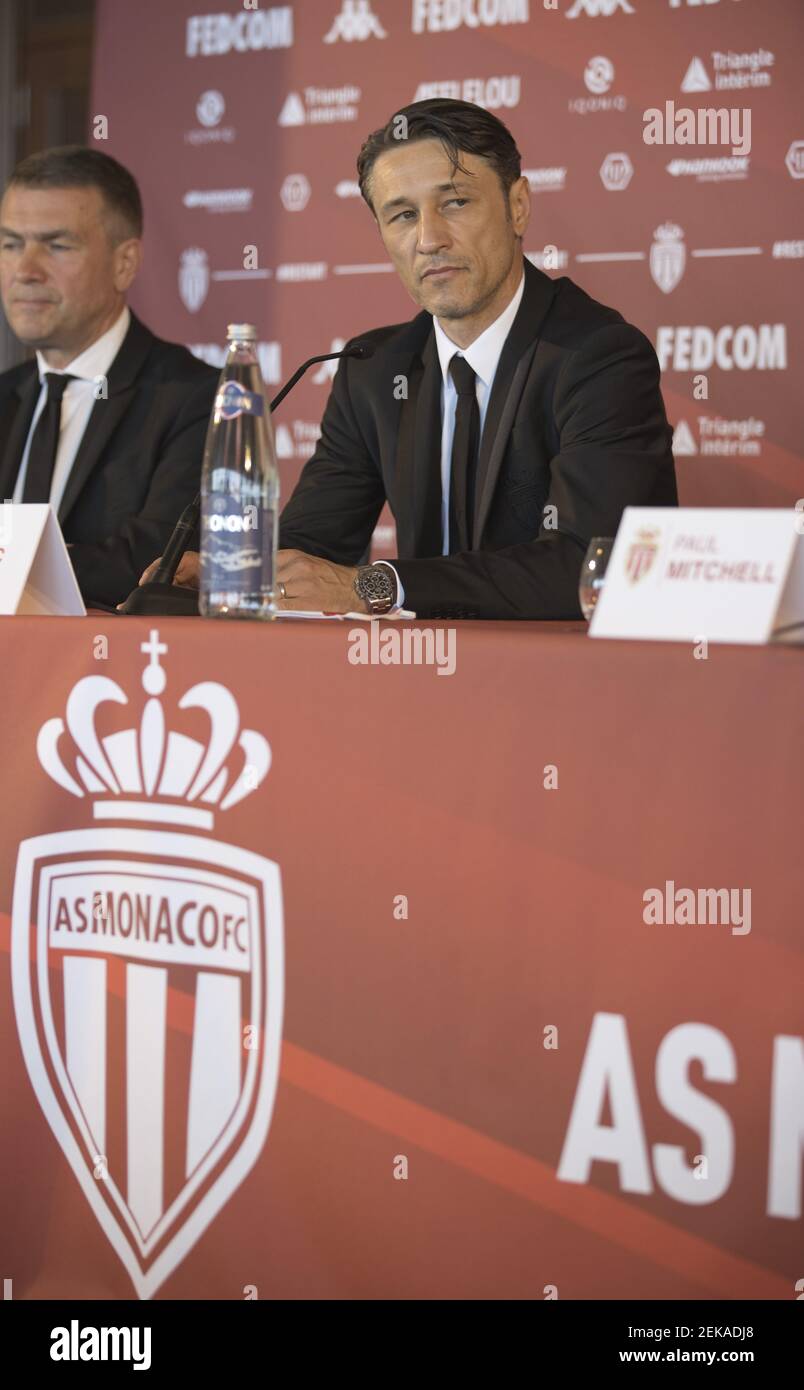 Monaco, Monte-Carlo - July 21, 2020: AS Monaco Press Conference with ...