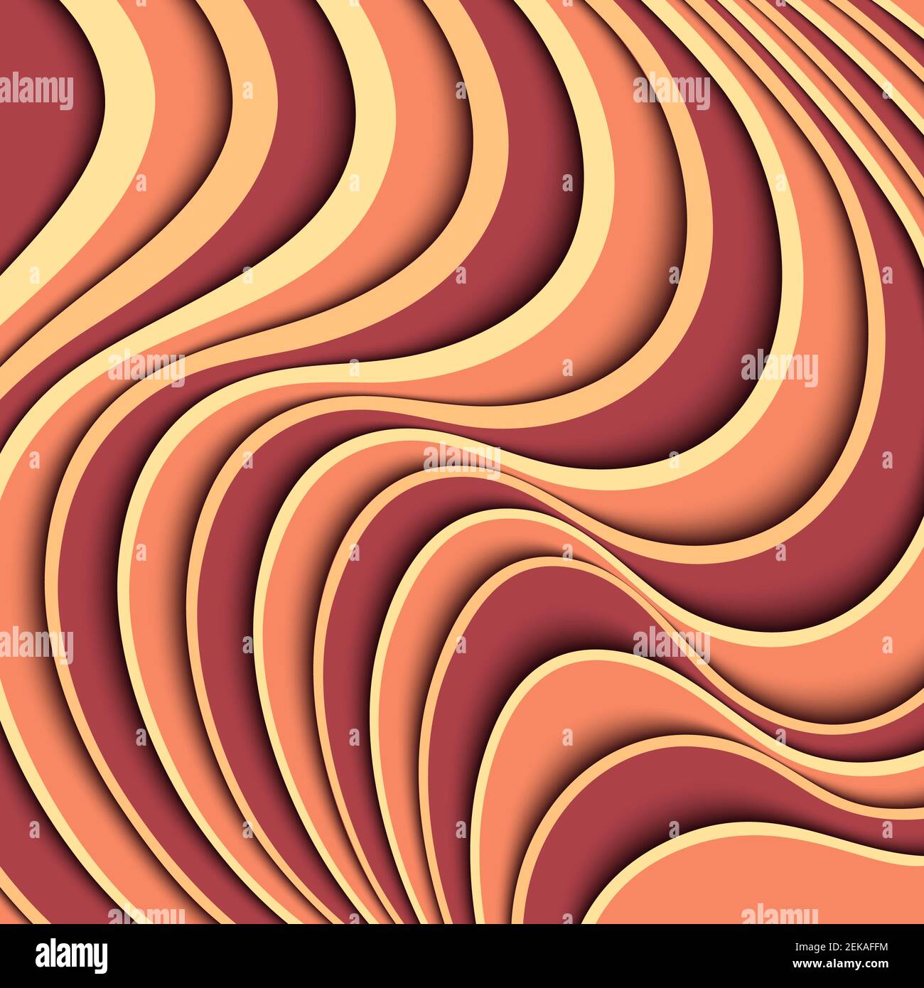 Cutting paper background abstract color waves hi-res stock photography ...