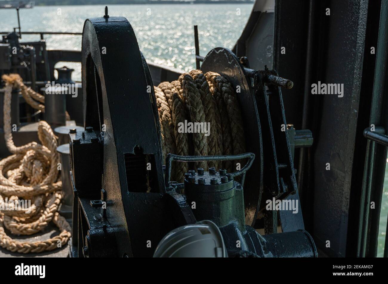 Mooring A Vessel High Resolution Stock Photography and Images - Alamy