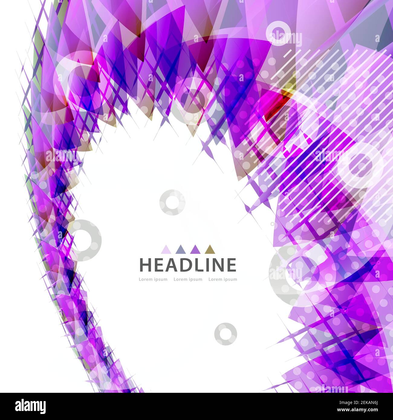 Brochure header layout background template Stock Vector Image & Art - Alamy