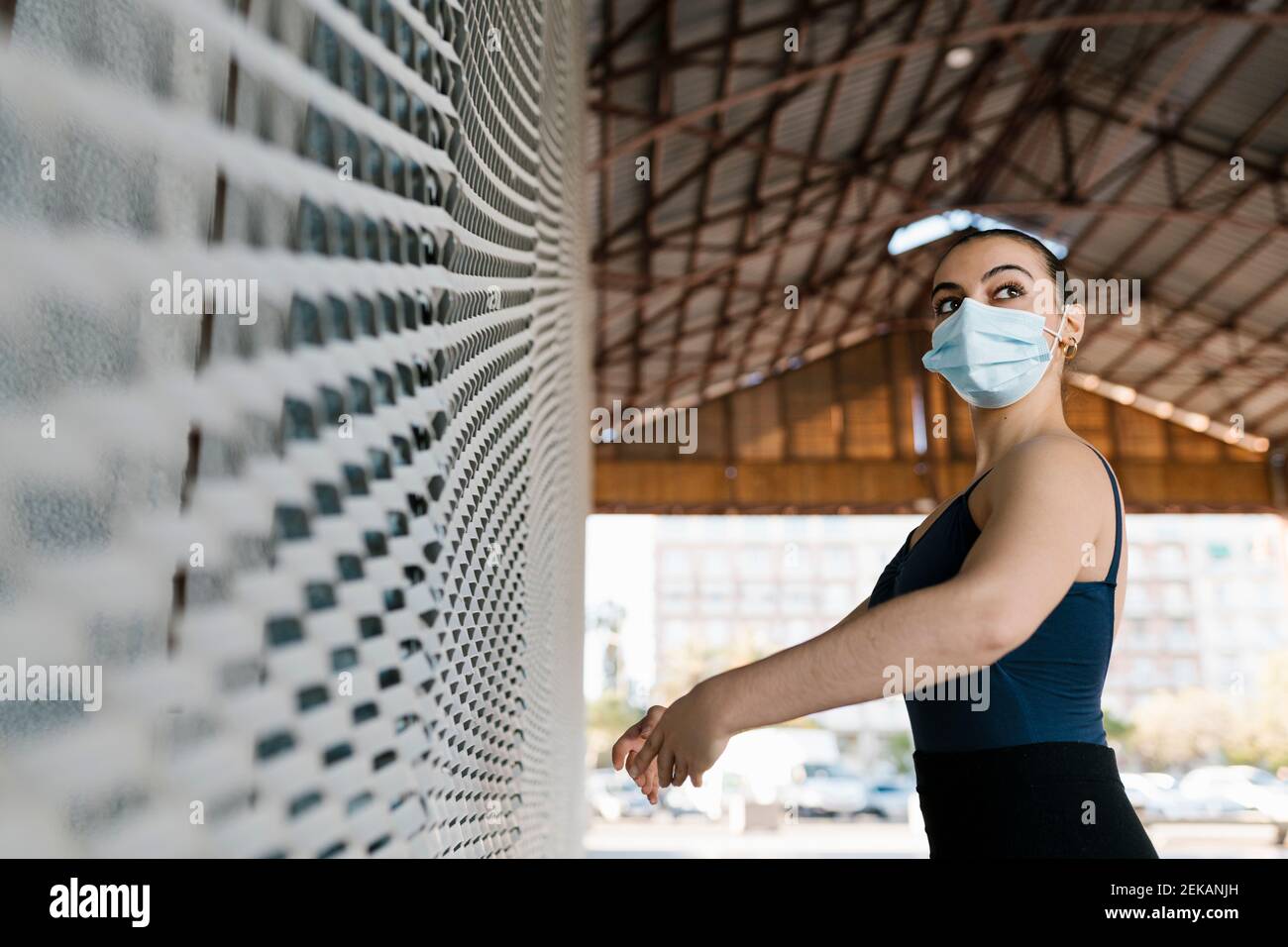Female Dancer Dancing Face Mask High Resolution Stock Photography and ...