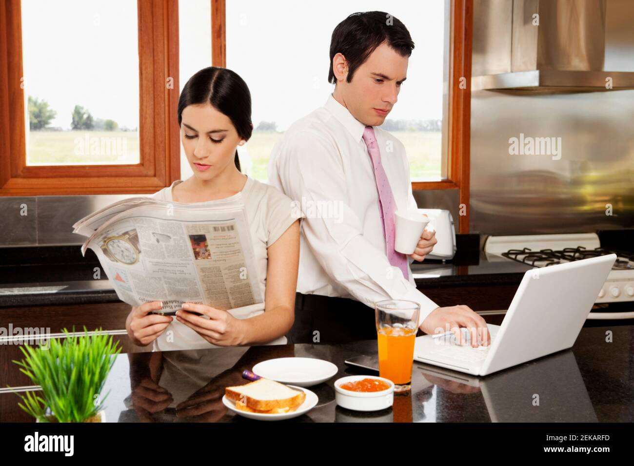 Distracted colleagues hi-res stock photography and images - Alamy