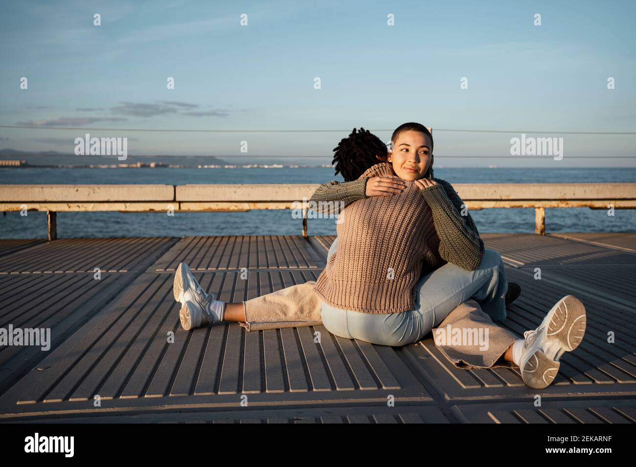 Two friends love each other hi-res stock photography and images - Alamy
