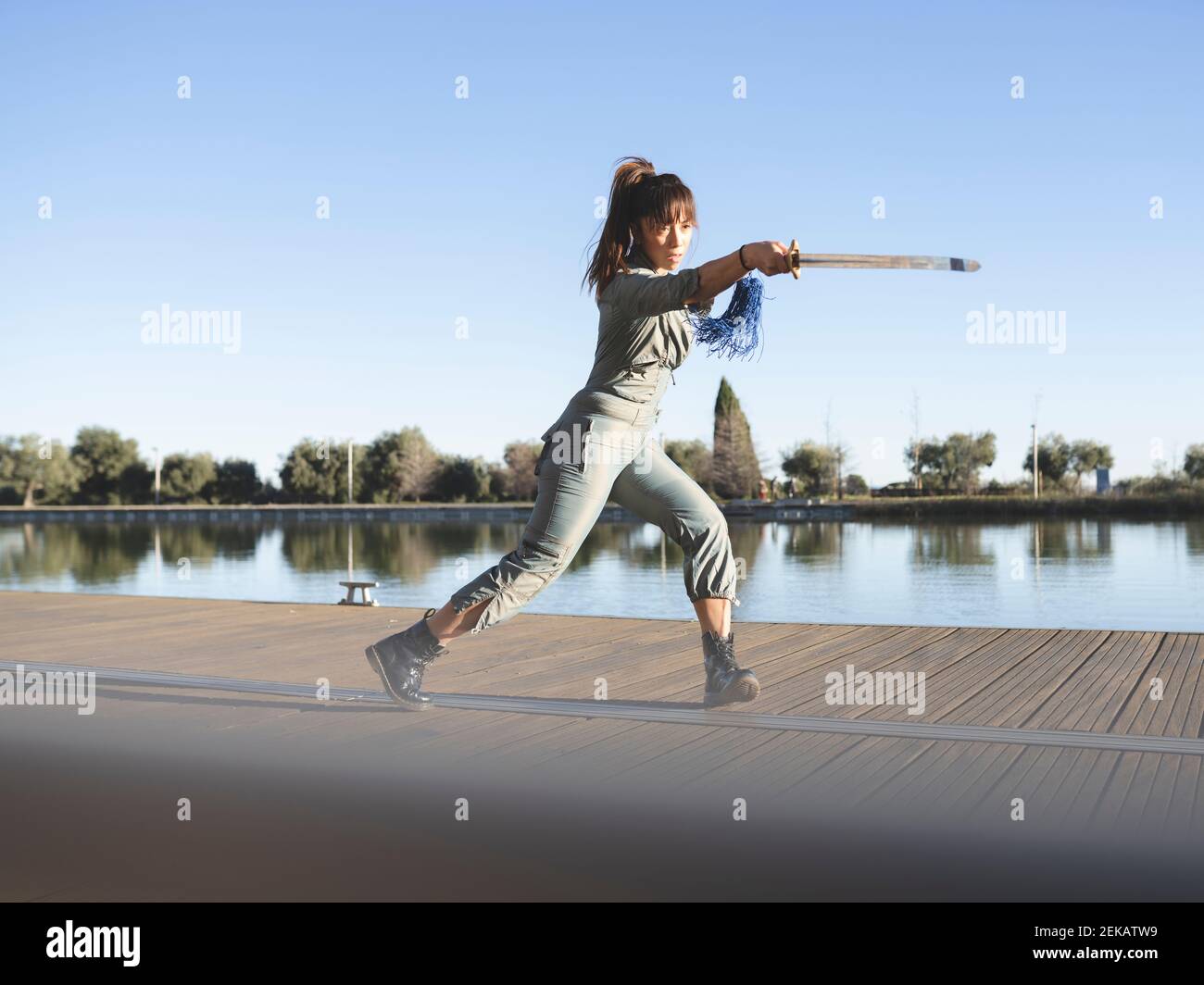 Sword stance hi-res stock photography and images - Alamy