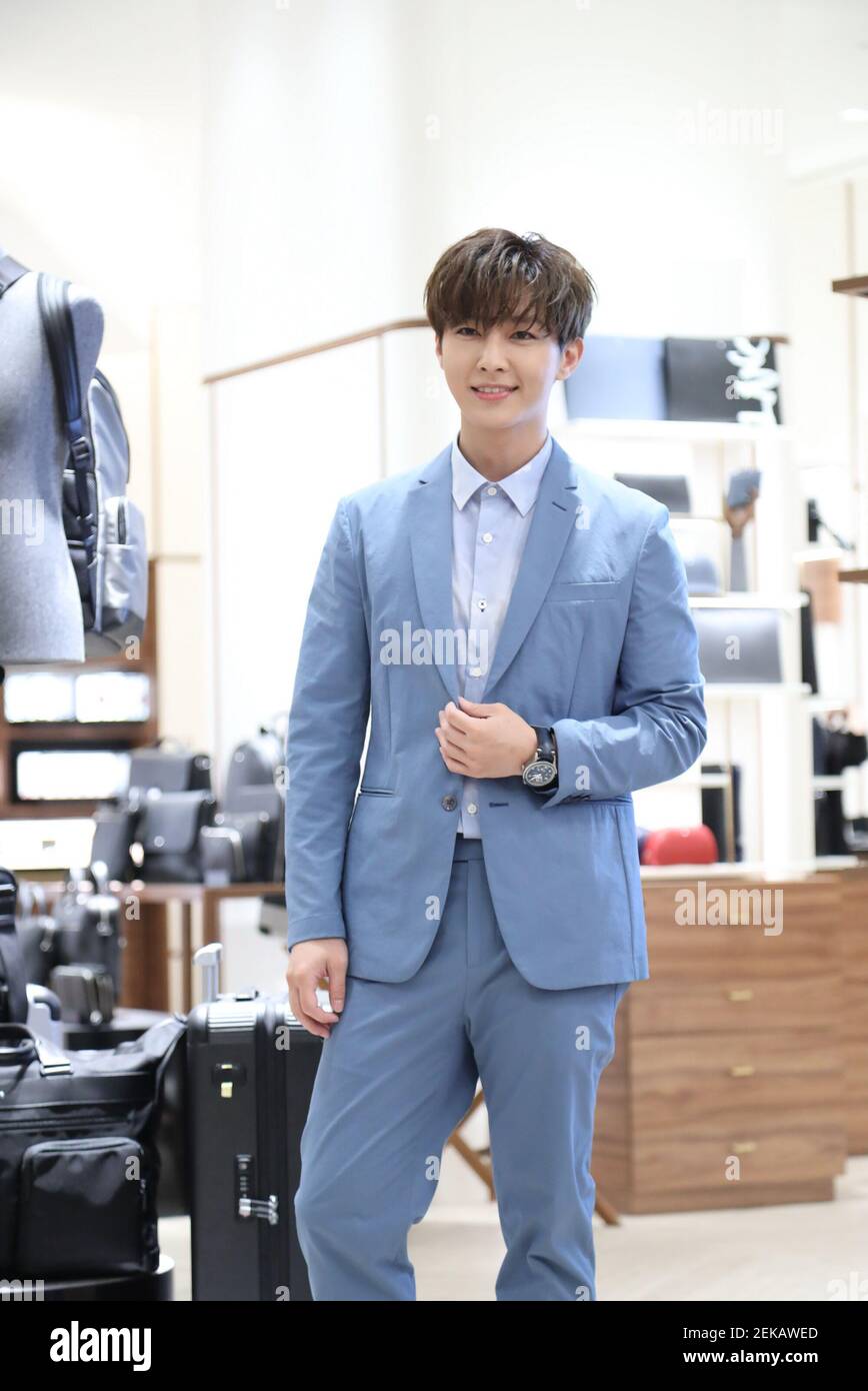 Taiwanese actor and singer Aaron Yan, who was one of the members of ...