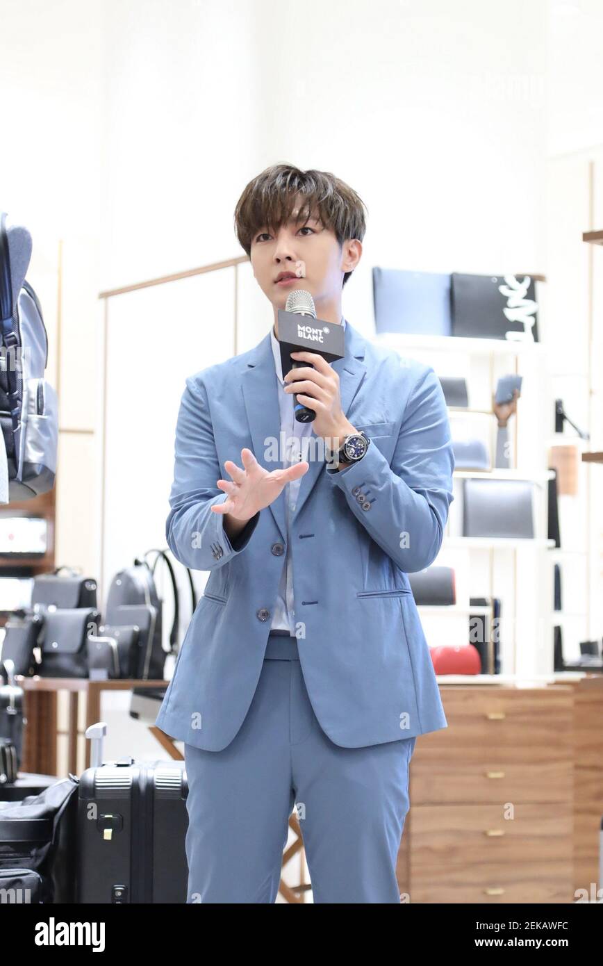 Taiwanese actor and singer Aaron Yan, who was one of the members of ...