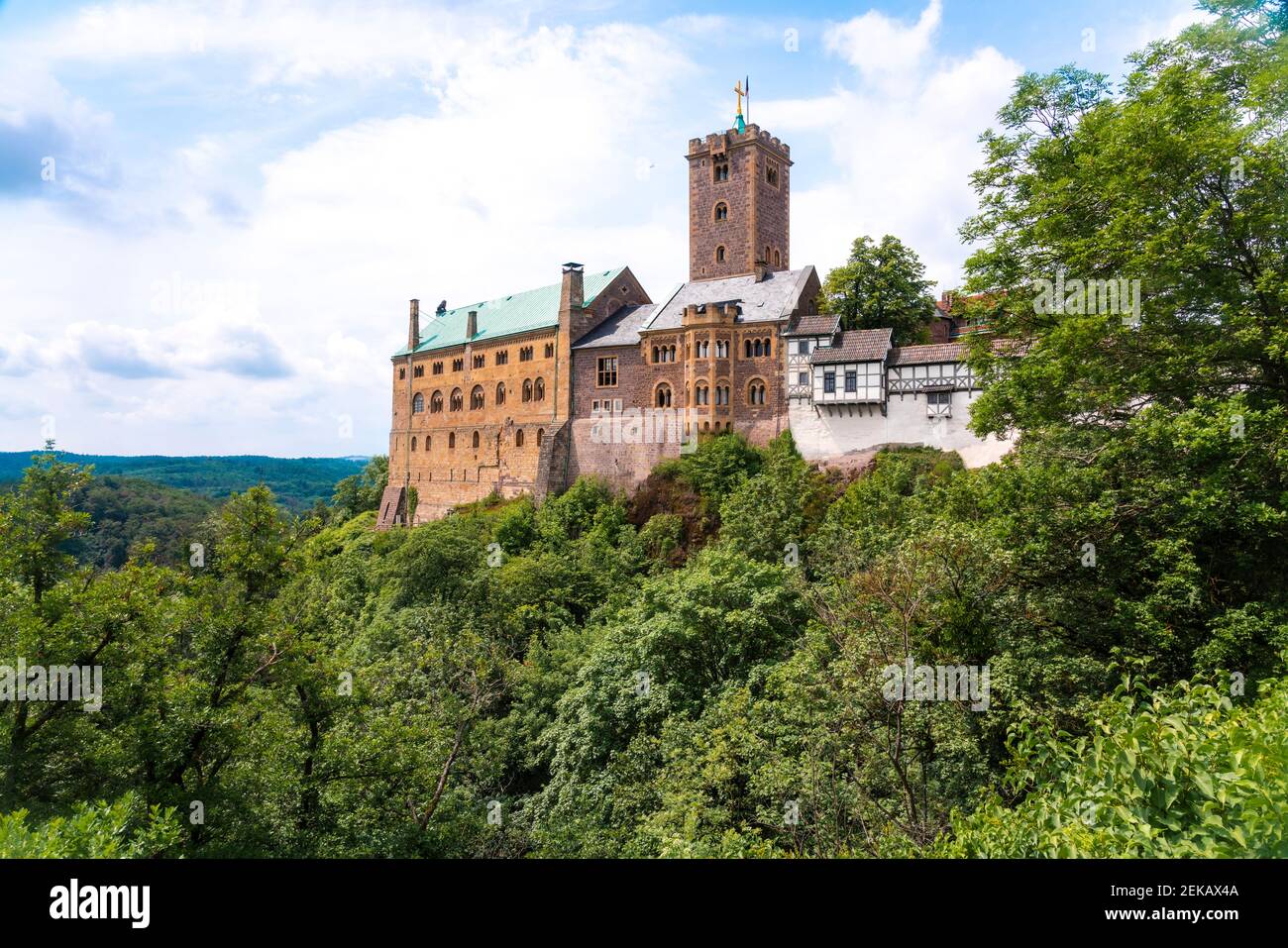 Wartburg castle eisenach thuringian forest hi-res stock photography and ...