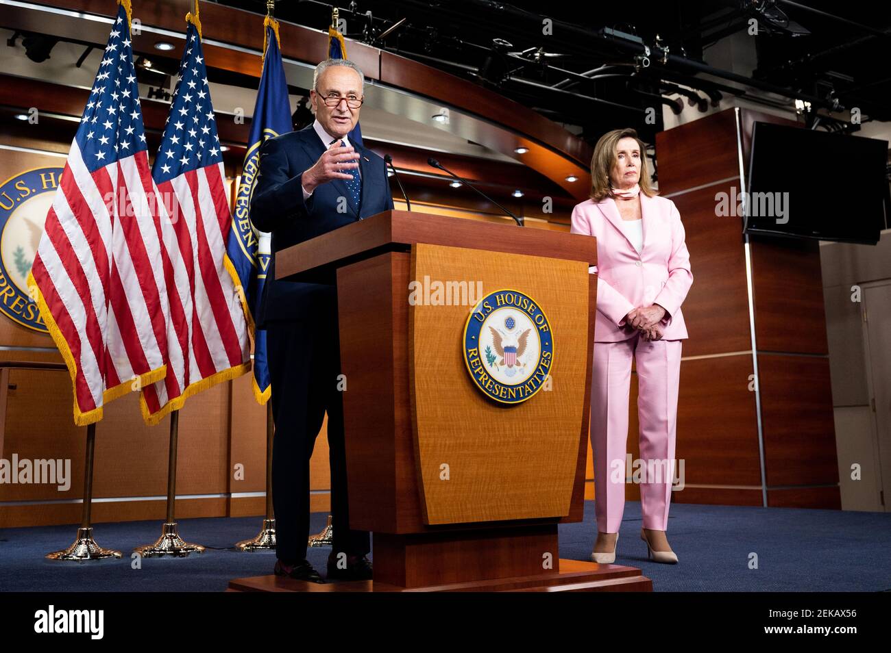 July 23, 2020 - Washington, DC, United States: U.S. Senate Minority ...