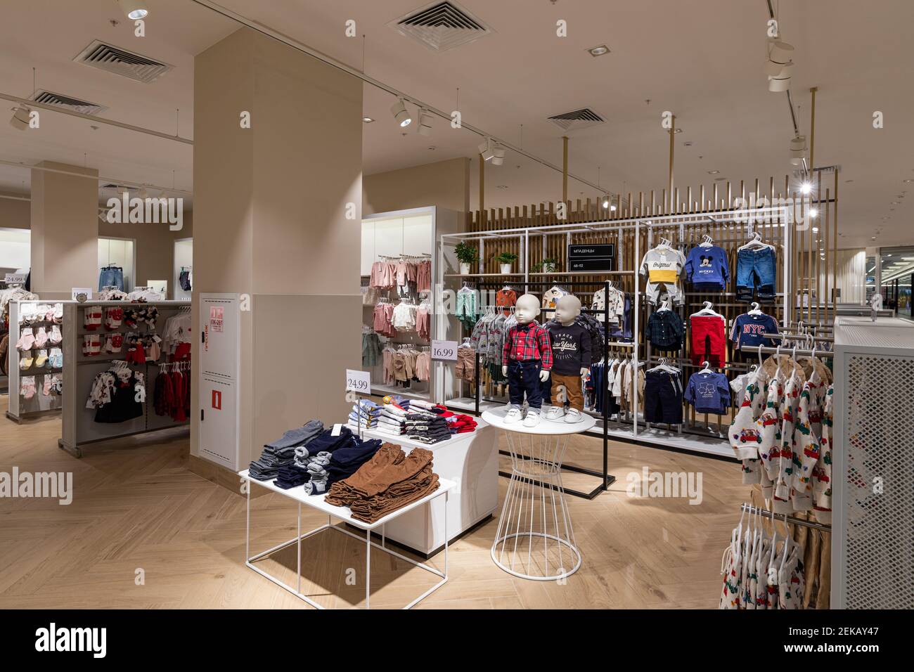 new modern store interior luxury Stock Photo - Alamy