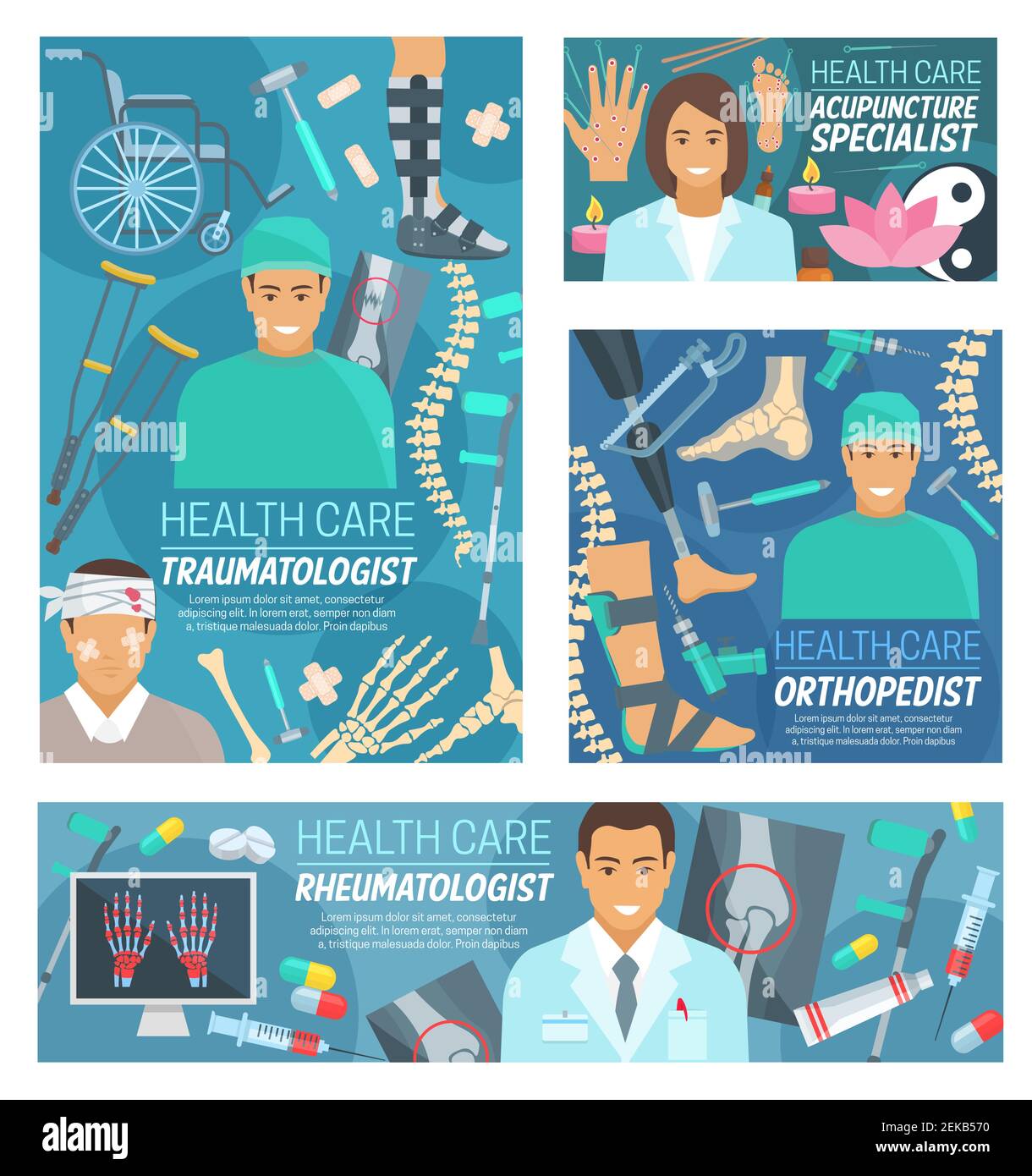 Traumatology, rheumatology, orthopedic surgery and acupuncture medicine ...