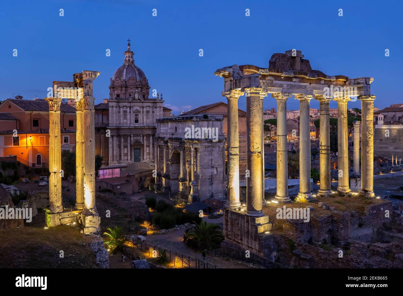 Ancient rome view hi-res stock photography and images - Alamy