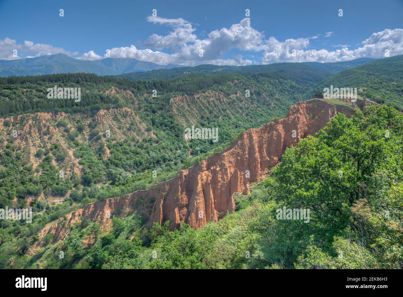 Sand pyramides near Bulgarian town Stob Stock Photo - Alamy