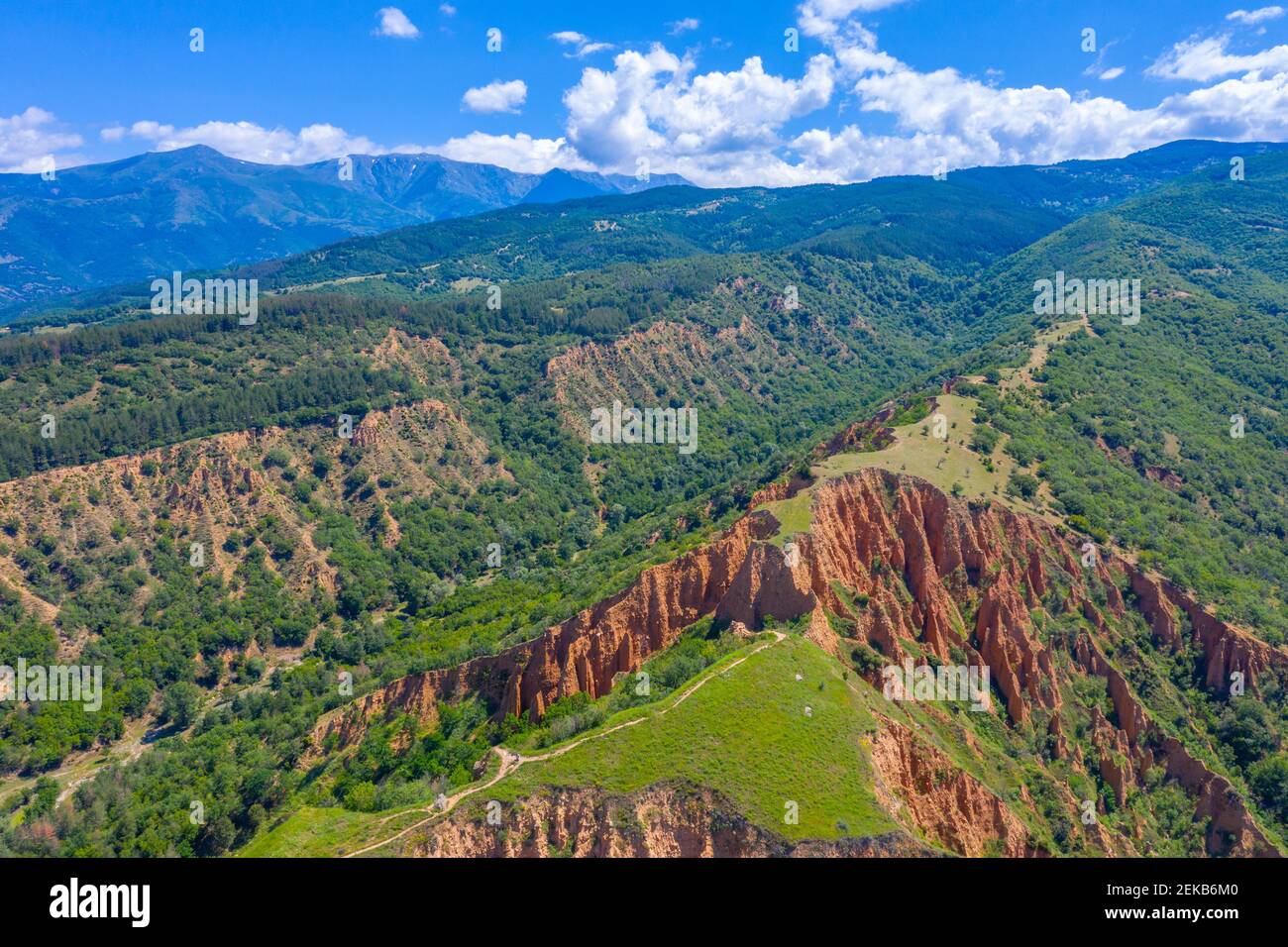Sand pyramides near Bulgarian town Stob Stock Photo - Alamy