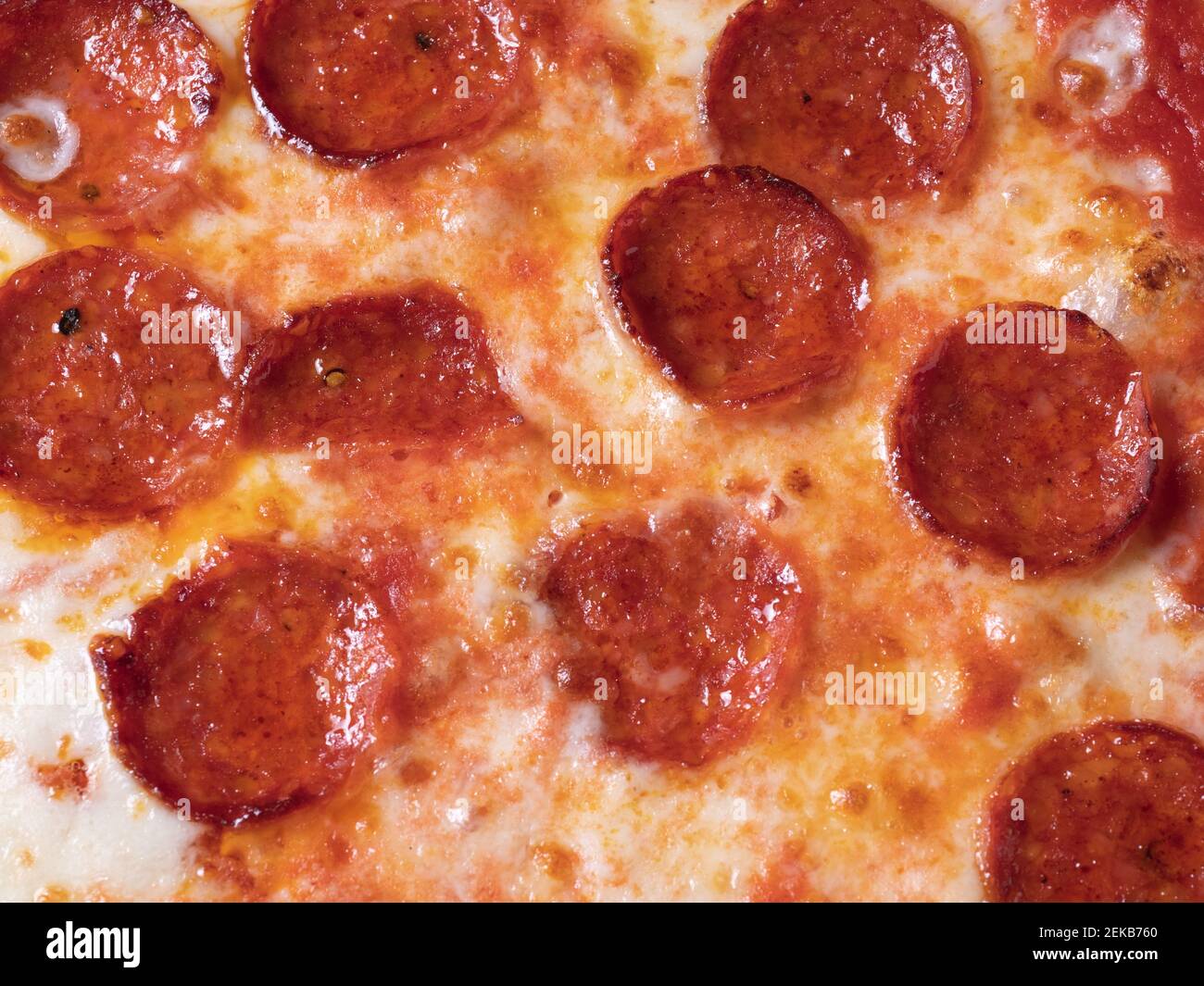 Pizza topping top view with tasty ingredients Stock Photo - Alamy