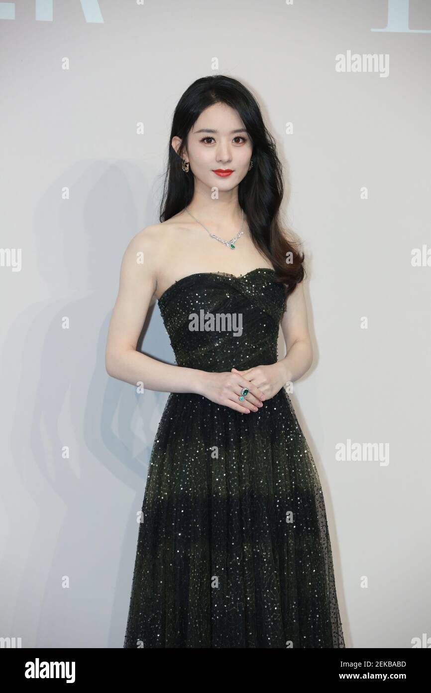 Chinese actress Zhao Liying or Zanilia Zhao attends "Christian Dior ...