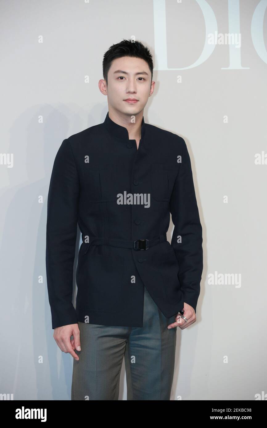 Chinese actor and model Huang Jingyu also known as Johnny Huang, attends "Christian Dior ...