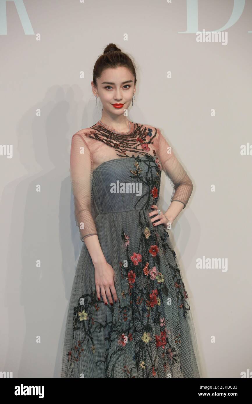 Chinese model, actress, and singer Angela Yeung Wing, better known by ...