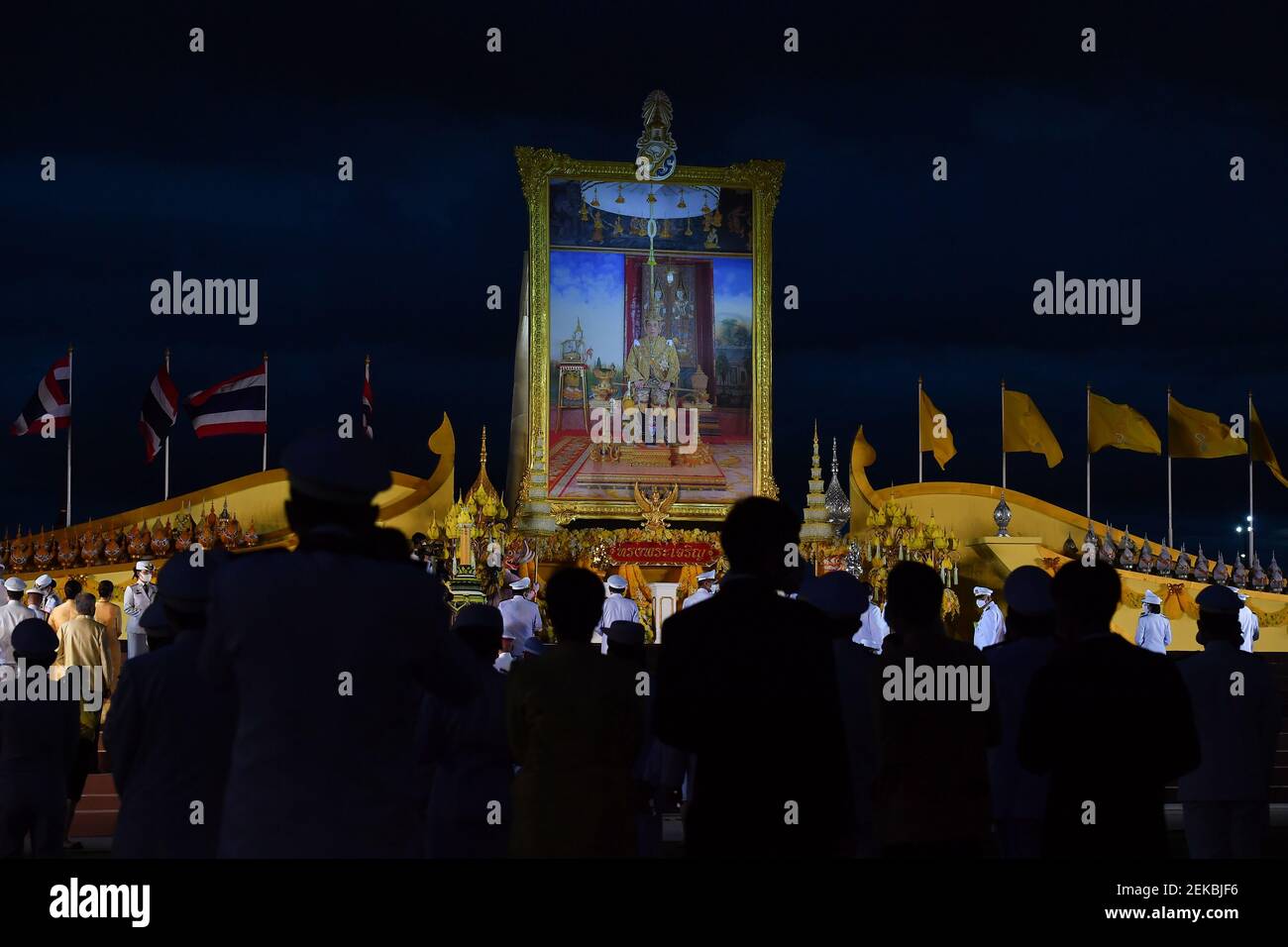 Portrait of thai king maha vajiralongkorn hi-res stock photography and ...