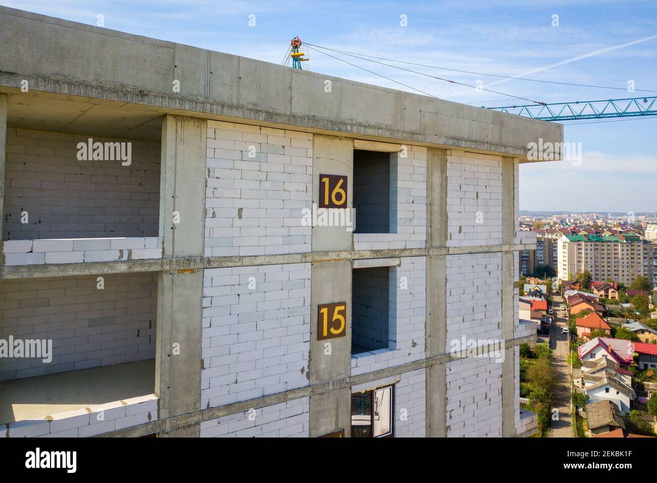 Floor numbers building site hi-res stock photography and images - Alamy