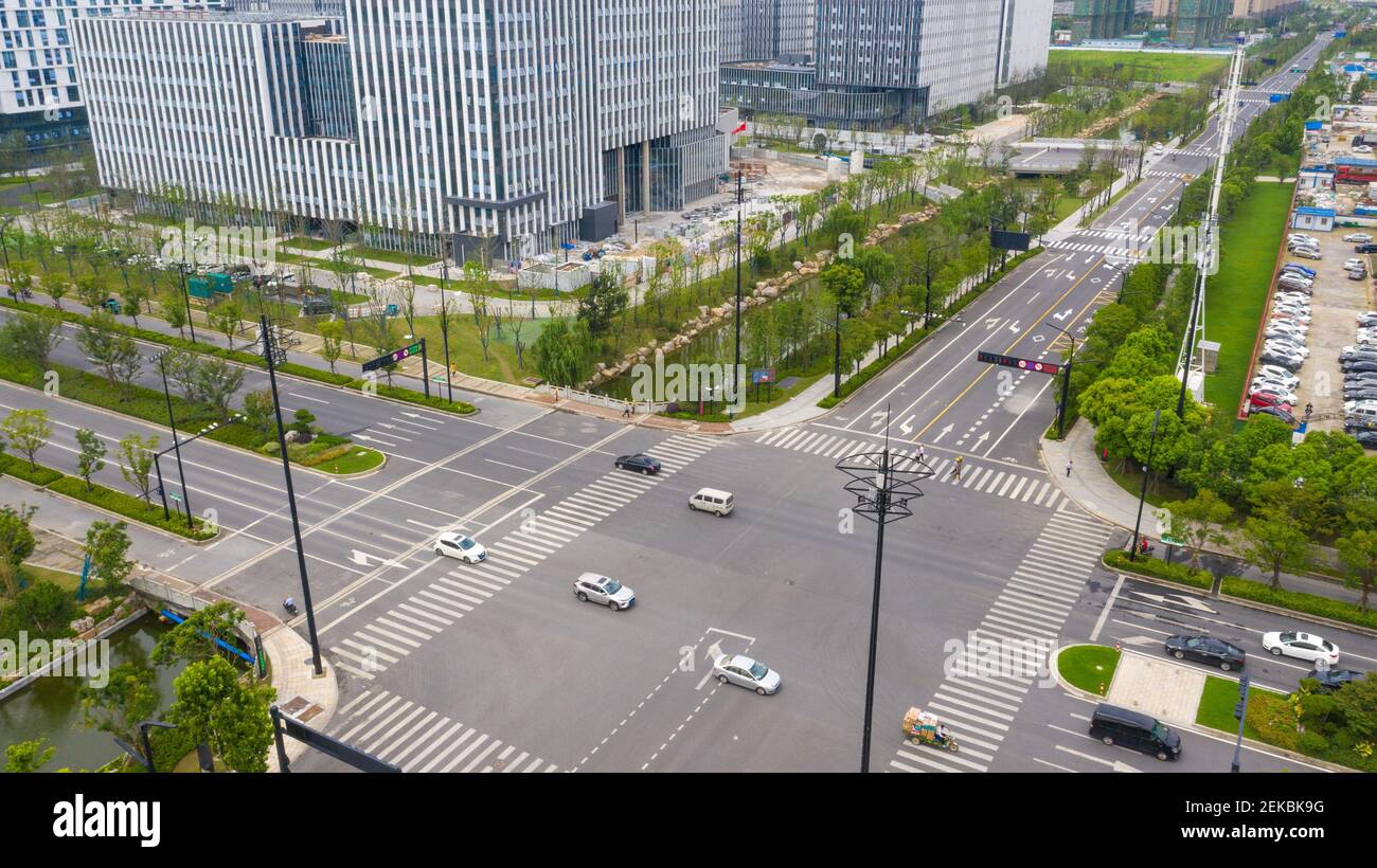 NANTONG, CHINA - JULY 30, 2020 - "5g smart street lamp post" on the ...