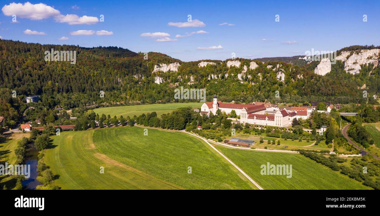 Germany, Baden Wuerttemberg, Swabian Alb, Upper Danube Nature Park ...