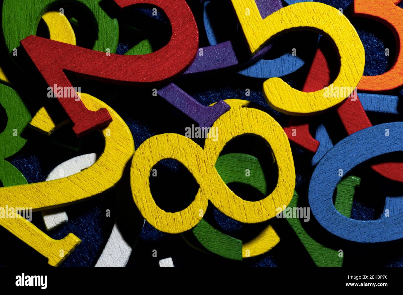 Number chaos hi-res stock photography and images - Alamy