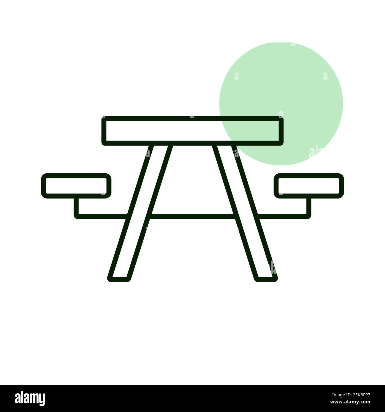 Picnic Table Icon Png