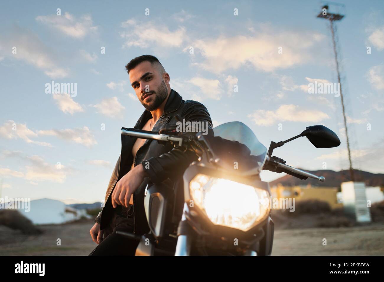 Biker beard hi-res stock photography and images - Alamy