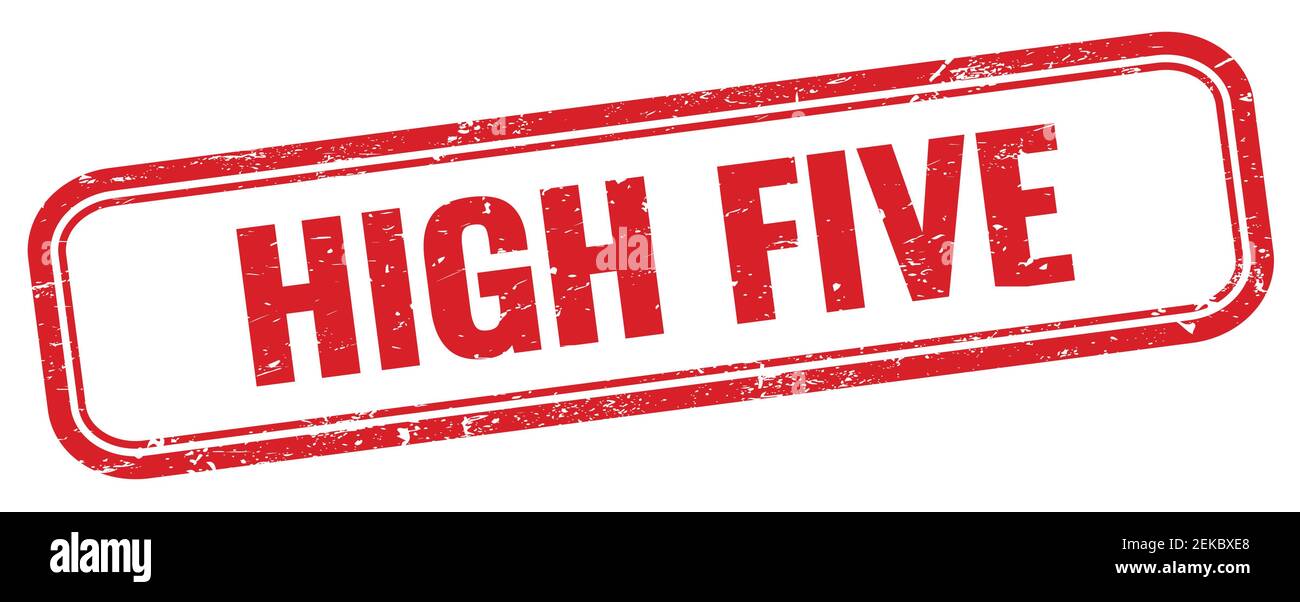 High five word hi-res stock photography and images - Alamy