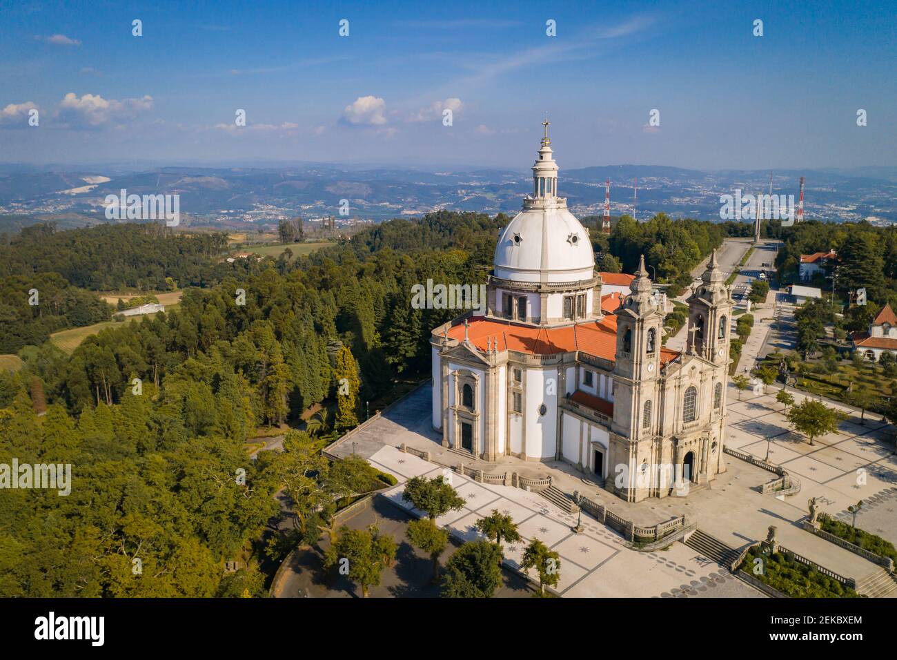 Sanctuary of our lady of sameiro shrine hi-res stock photography and ...